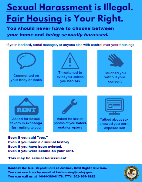 Sexual Harassment is Illegal Flyer - Freedom Network USA