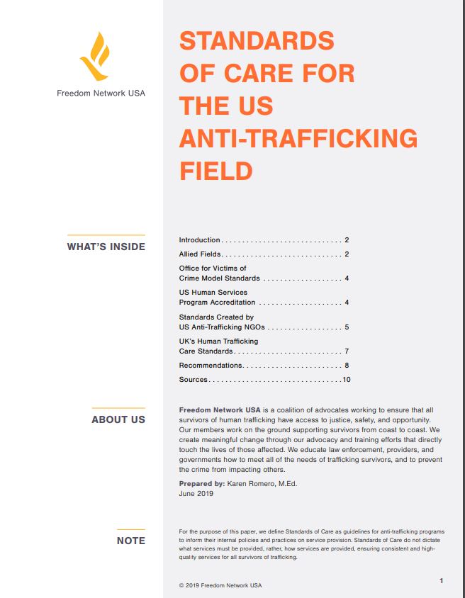 Capacity Building | We Support Anti-Trafficking Organizations & Efforts